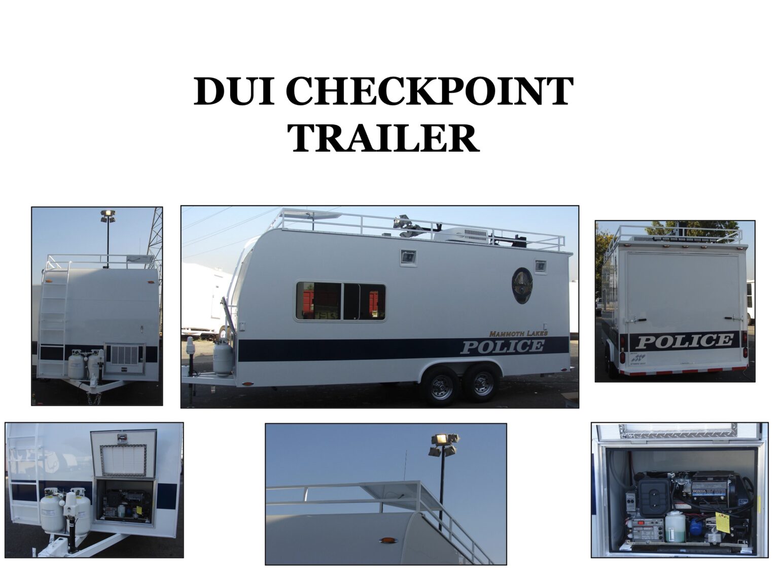 Law Enforcement Trailers | Universal Trailers